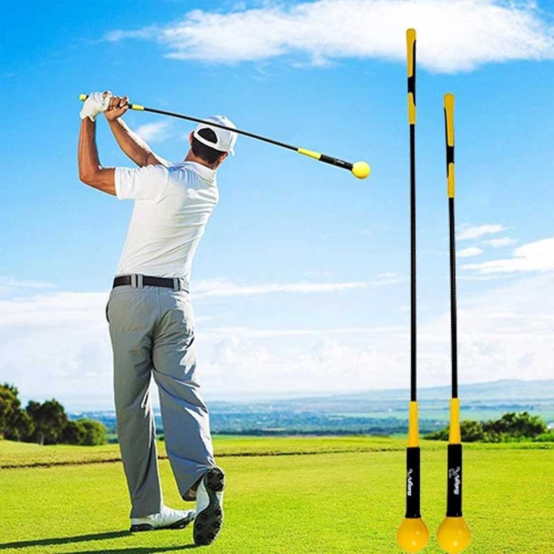Lesmart Gold Flex Pro | Golf Swing Training Club | Golf Swing Trainer Aids